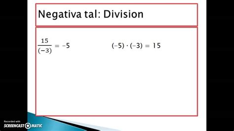 Negativa Tal Division YouTube