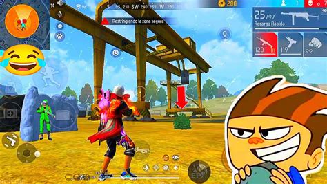 SI TE RIES PIERDES en FREE FIRE Epica Partida En Dúo Los Mejores