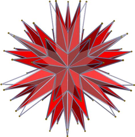 Final Stellation Of The Icosahedron Polytope Wiki
