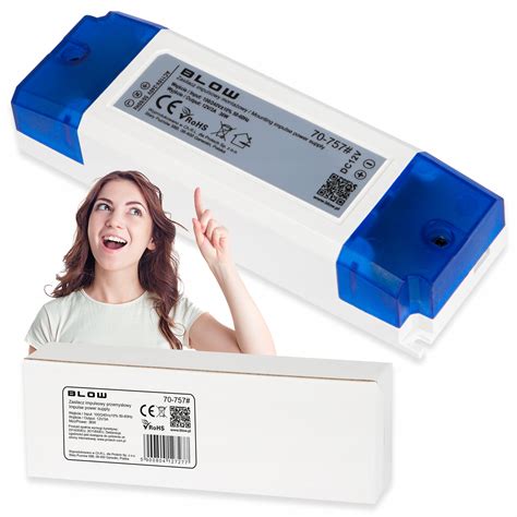 ZASILACZ IMPULSOWY MEBLOWY 12V 3A 36W DO TAŚM LED RGB SUPER SLIM IP20