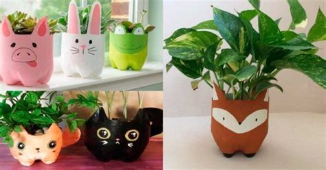 Ideas Para Hacer Macetas Con Botellas De Pl Stico Macetas Con