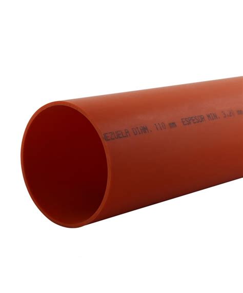 Grupo De Biase Tubo Aguas Servidas Mm Reforzada Pvc Tubrica