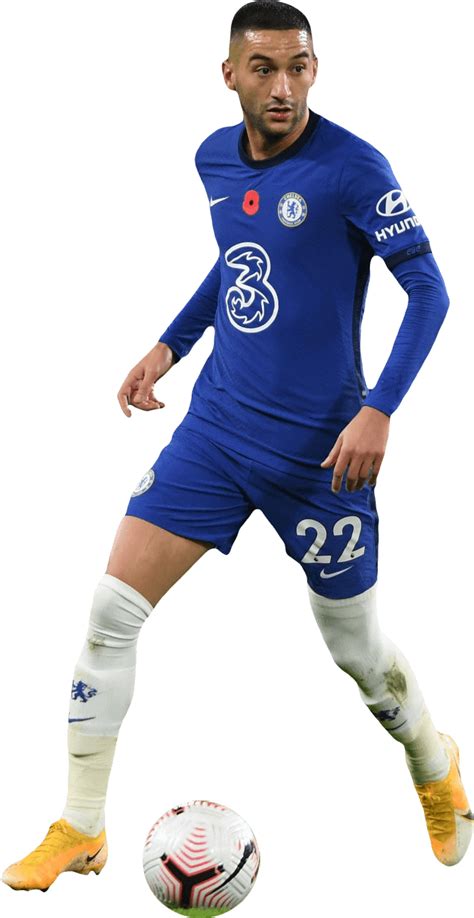 Hakim Ziyech Chelsea Football Render Footyrenders