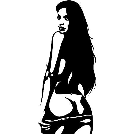 Amazon Vinyl Wall Decal Naked Woman Hot Sexy Girl Stickers Murals