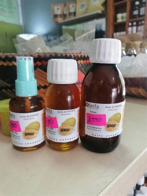 Papaye Sous Toutes Ses Formes Serfa Produits Naturels Dakar