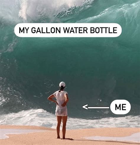 Hilarious Hydration Memes To Celebrate Your Emotional Support Water