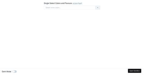 Chakra React Select Demo Forked Codesandbox