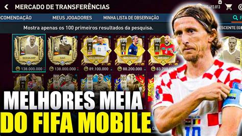OS MELHORES MEIO CAMPO DO FIFA MOBILE TIER LIST ATUALIZADA FIFA
