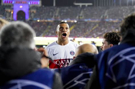 Barça PSG le penalty de Mbappé qui envoie provisoirement Paris en