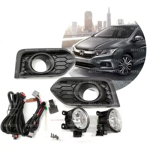 Faros Auxiliar City 2018 2019 Kit Calidad Tipo Original Envío gratis