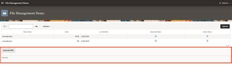 start generating dynamic pdfs in apex easily with oci pre built functions