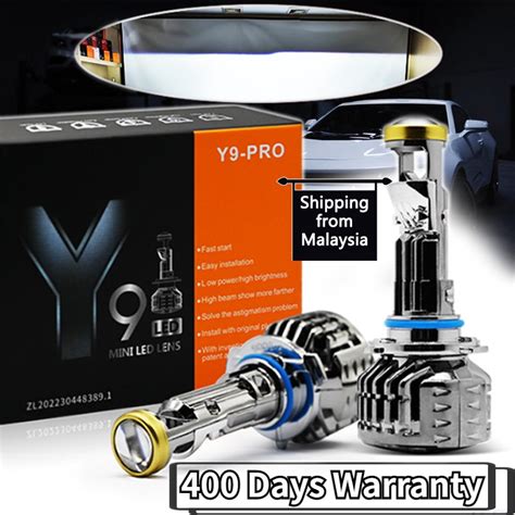 Pcs Y Pro Headlamps H H Canbus Y H Led Car Headlight K Mini