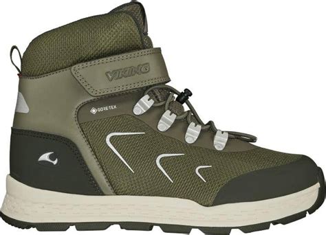 Viking Liam GTX Mid Sneaker Olive Se Priser Nu