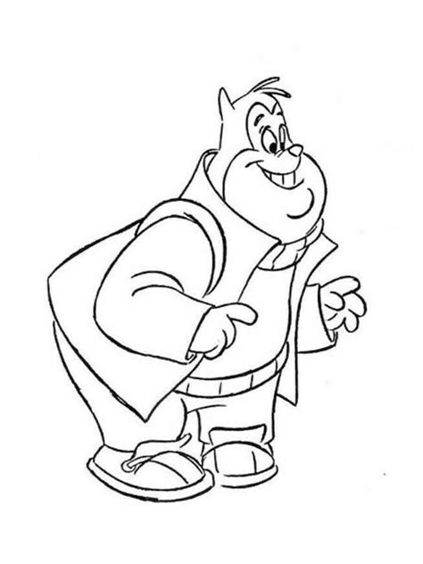 Goof Troop Coloring Pages