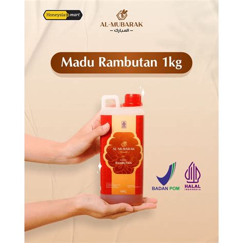 Jual Madu Murni Asli Al Mubarak Rambutan 1kg Shopee Indonesia