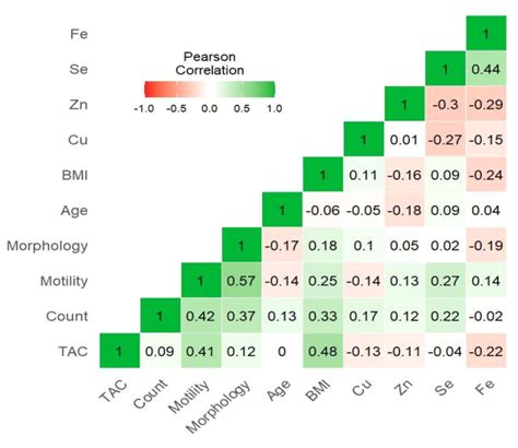 Statistical Analysis Using Pearson Correlation Test The Relationship