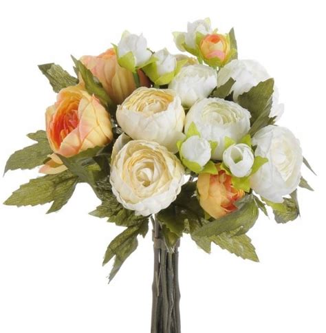 KAMELKA bukiet pełnik kamelia kwiaty sztuczne 21cm 12589037241 Allegro pl