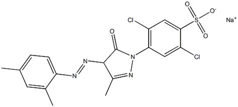2 5 Dichloro 4 4 5 Dihydro 5 Oxo 4 2 4 Dimethylphenyl Azo 3 Methyl