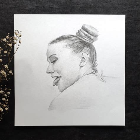 Original Drawing Sex Portrait Pornstar Erin Everheart Etsy New Zealand