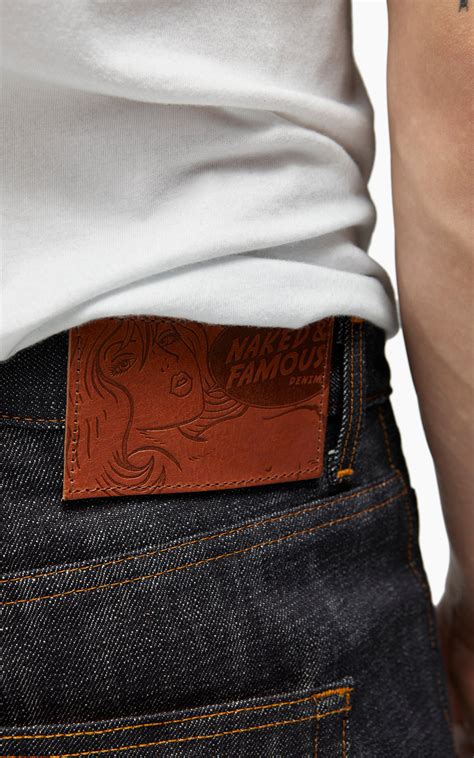 Naked Famous Denim Easy Guy Fire Bird Selvedge Cultizm