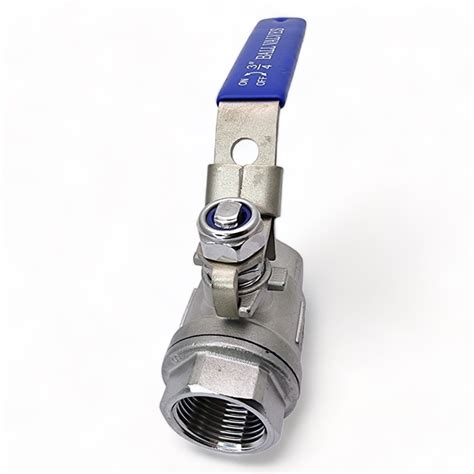Valvula Bipartida Rosca Bsp Ff Inox Pol Inversa Brewshop