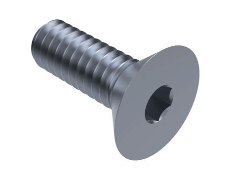 M10 X 16mm Flathead Socket Cap Screw Stainless Steel