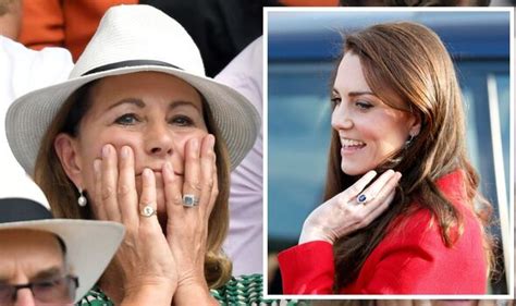Carole Middletons Engagement Ring Is Uniquely Clear But Its Half The Price Of Kates