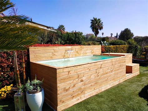 Piscine hors sol LAGHETTO modèle NAKED Ferré Piscines