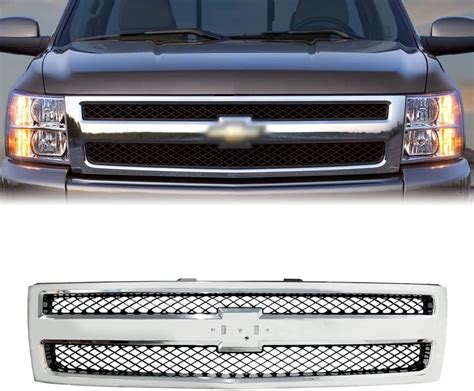 Amazon Collect Light Front Grille Grill For Chevy Silverado 1500