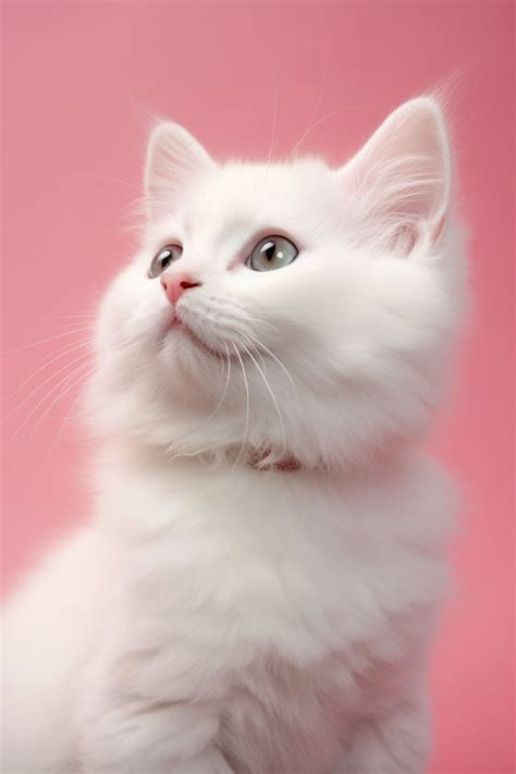 Super Cute White Cat In Beautiful Cats Cats And Kittens Cute