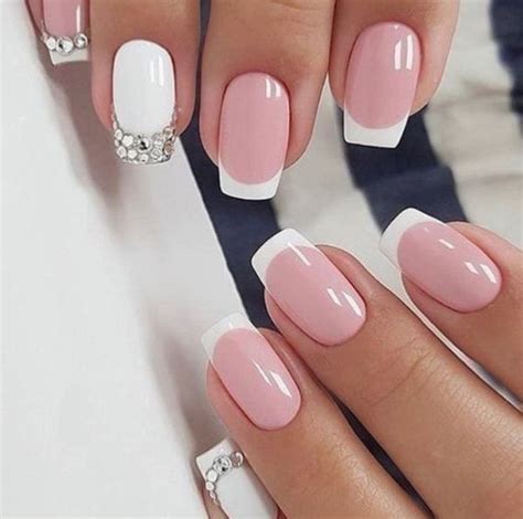 Nail Art Designs French Nail Designs White Nail Designs Wedding Nails For Bride Wedding