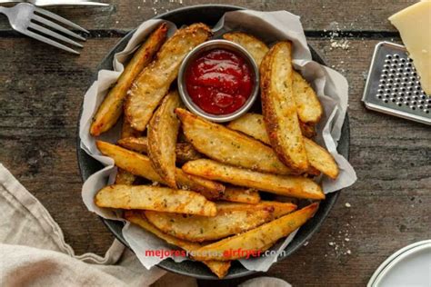 Papas Fritas En Rodajas Con La AirFryer