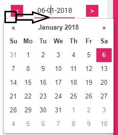 Jquery How To Change Bootstrap Datepicker Anchor Position To Center