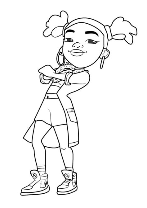 Dibujos De Subway Surfers Para Colorear Dibujos Online