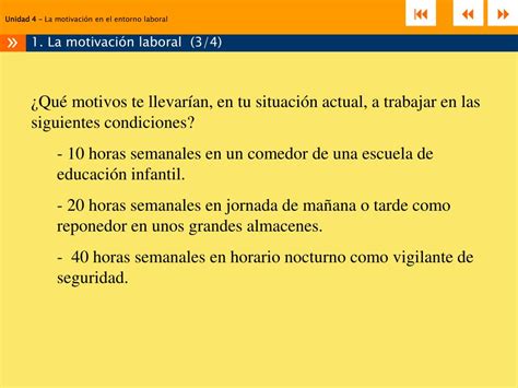 PPT La motivación en el entorno laboral PowerPoint Presentation free
