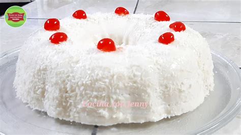 GELATINA DE PIÑA COLADA 3 LECHES FACIL Cocina con Jenny YouTube