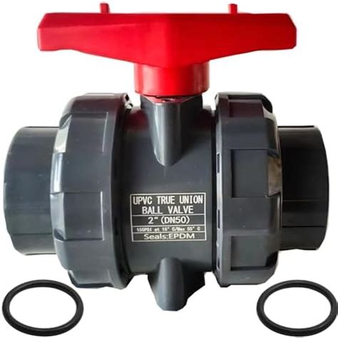 Amazon YTFSA Full Port PVC Union Ball Valve 2 Inch DN50 True