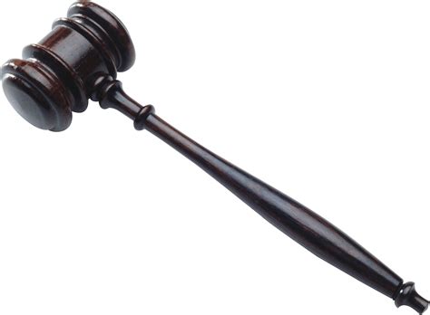 Martillo Judicial PNG Transparente StickPNG