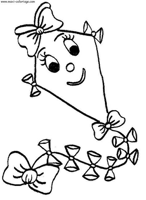Coloriage De Cerf Volant