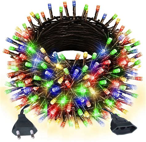 LAMPKI CHOINKOWE 100 LED ŁĄCZENIE MULTIKOLOR MIX l100m Cena Opinie