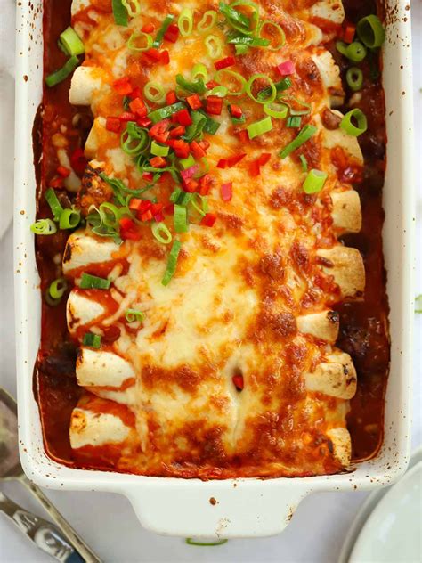 Beef Enchiladas Easy Cheesy Recipe