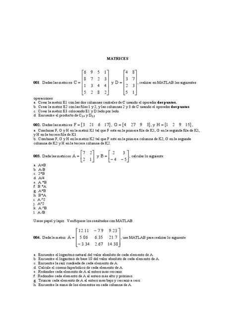practicas de matlab pdf matriz matemáticas degradado
