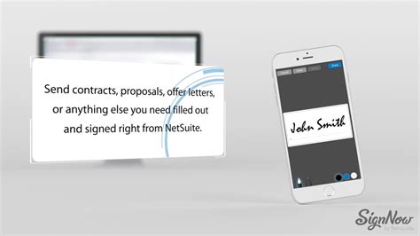 New Signnow For Netsuite Integration Makes E Signature Easy For