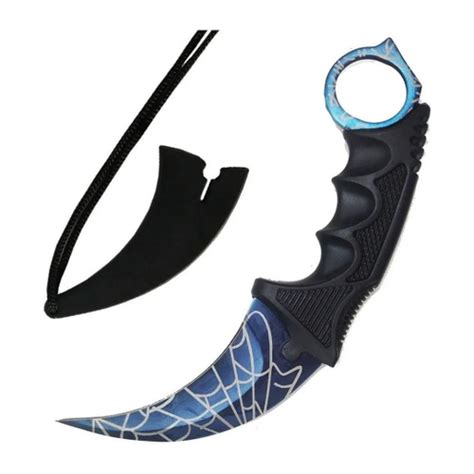 Faca Karambit Cs Go Multi Color Hawk Combate T Tica Afiado