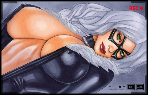 Black Cat Commission In Christopher Foulkes S Chris Foulkes Artwork
