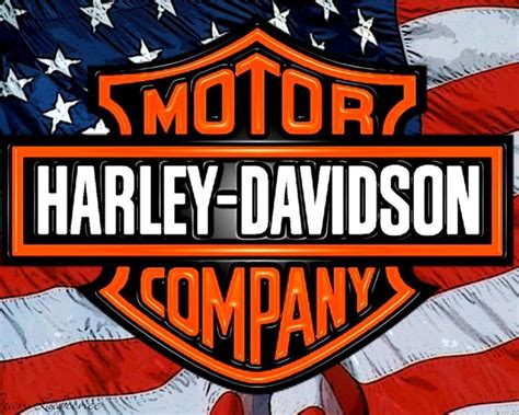 Harley Davidson Logo Wallpapers Wallpaper Cave