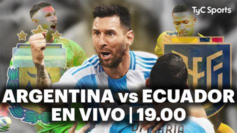 EN VIVO ARGENTINA 1 Vs ECUADOR 0 Amistoso Internacional Se Viene La