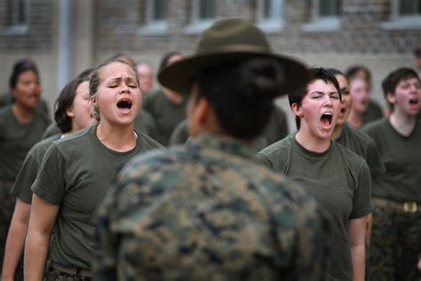 At Boot Camp Out Of Women Fail To Meet Combat Standards