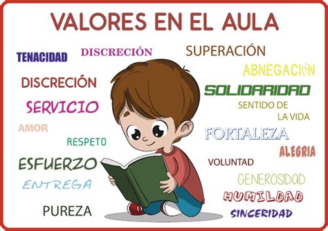 VALORES EN EL AULA TU TAREA