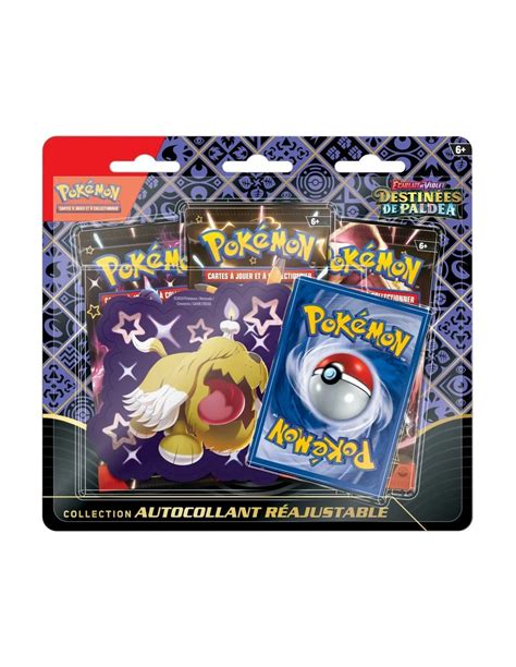 Tripack EV4 5 Destinées de Paldéa Pokémon FR Keytwo be